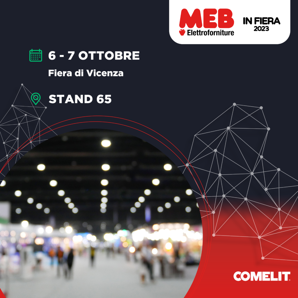MEB in fiera 2023 - Comelit Group